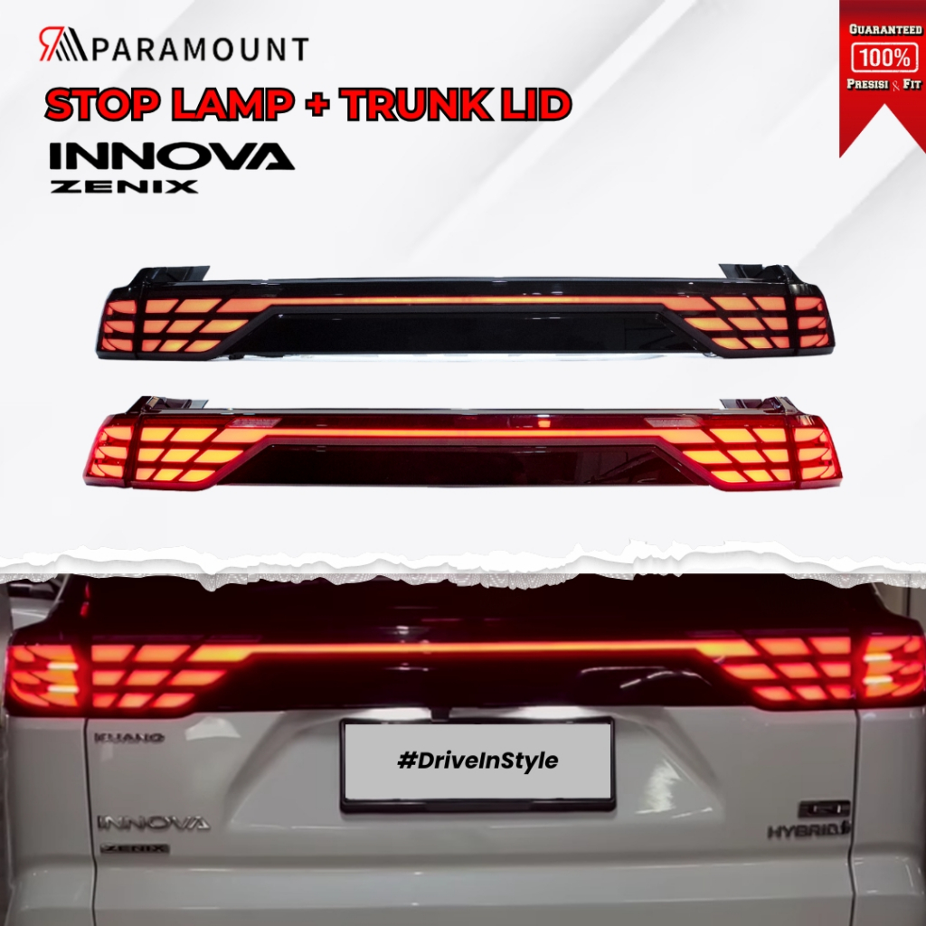 Jual Stoplamp zenix model alphard style innova zenix lampu aftermarket ...