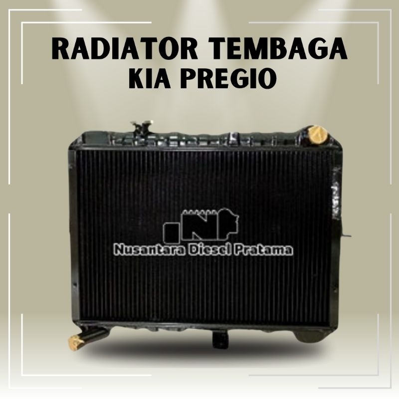 Jual Radiator Tembaga KIA Pregio / RADIATOR KIA - TEMBAGA BARU | Shopee ...