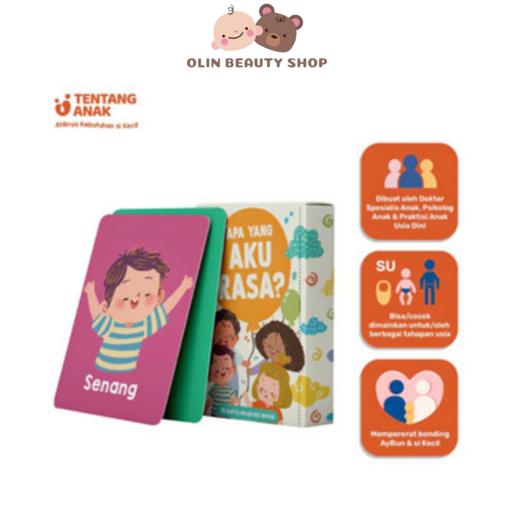 Jual Tentang Anak - "Apa yang Aku Rasa" Flashcard | Shopee Indonesia