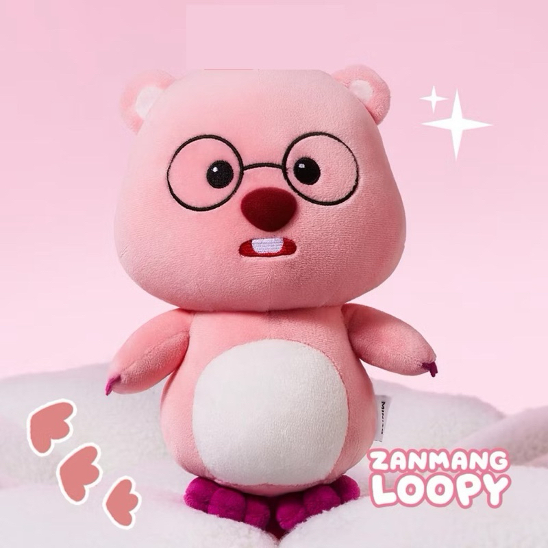 Jual Boneka loopy Zanmang Kacamata 35cm Bahan Plush toys doll | Shopee ...