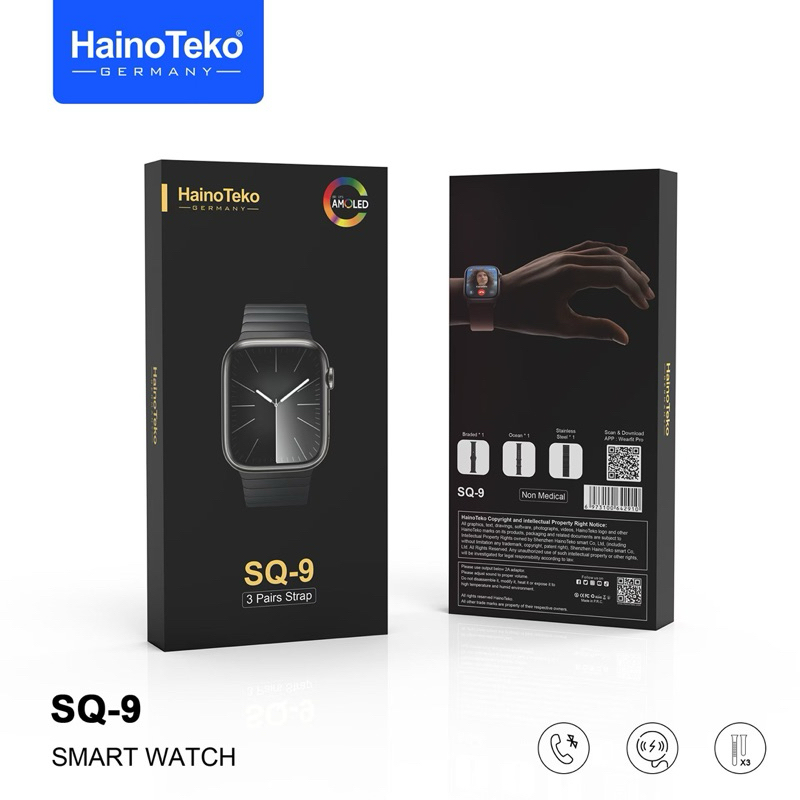 Jual SMART WATCH GERMANY HAINO TEKO SQ-9 TOUCH SCREEN | Shopee Indonesia