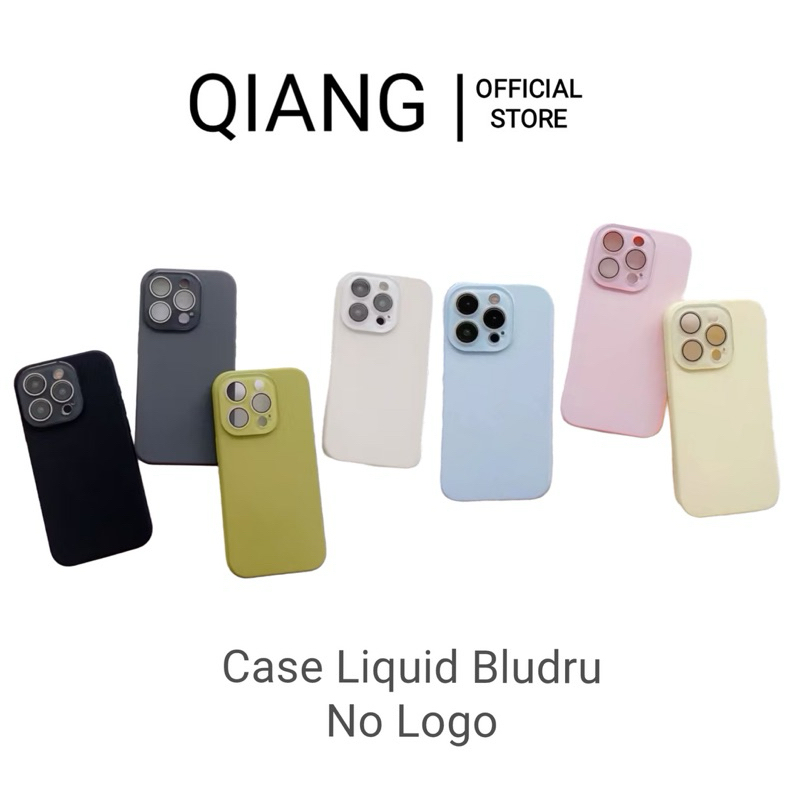 Jual Qiang Case Liquid Bludru Lens Protector For iPhone 11 12 13 14 15 ...