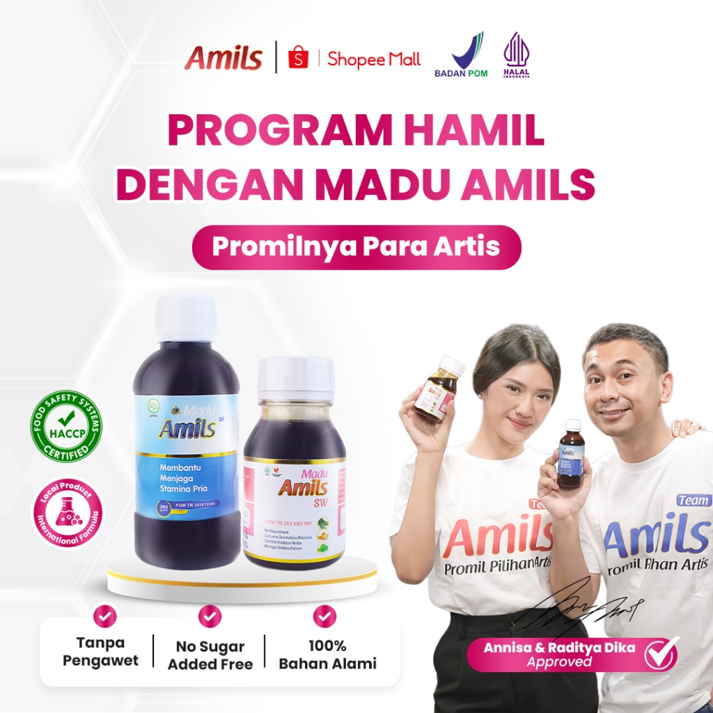 Jual Amils Promil Bantu Program Hamil Suami Istri Suplemen program ...