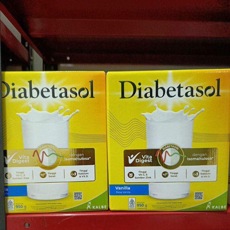 Jual Diabetasol vanila & cokelat 570g & 950g | Shopee Indonesia