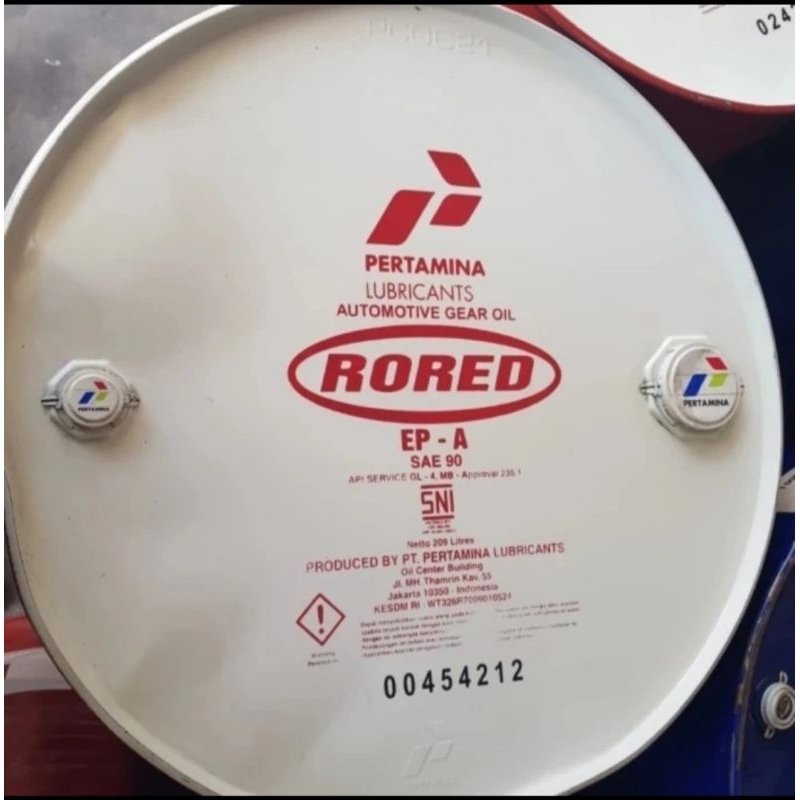 Jual oli pertamina drum rored EPA 90 GL4 oli persneling gear oli ...
