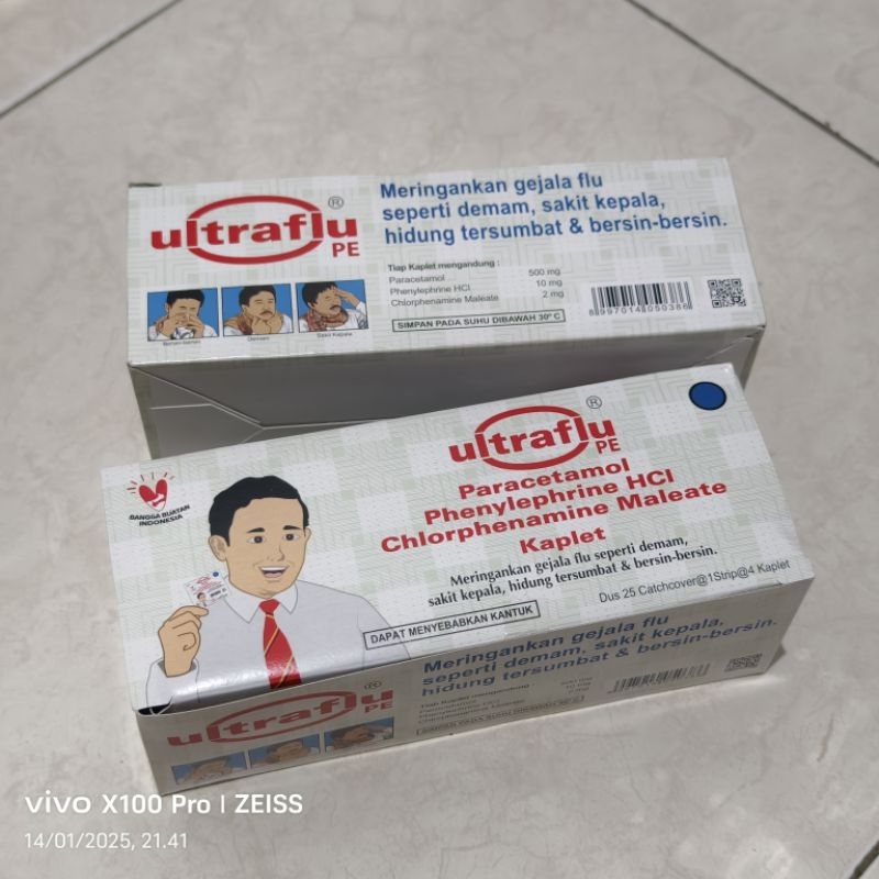 Jual Ultraflu (1box isi 25strip) | Shopee Indonesia