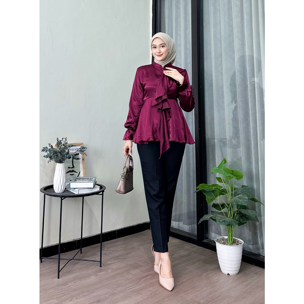Jual Blouse Marsya - Blouse Wanita Best Seller/Blouse Wanita Model ...