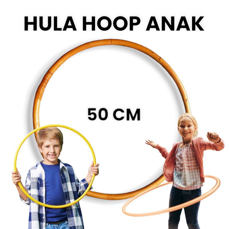 Jual Hula Hoop Rotan Anak 3-6 Tahun Hulahoop 50 cm Hula Hop 50cm | Shopee Indonesia