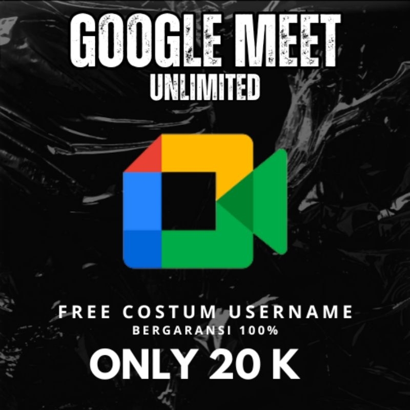 Jual GOOGLE MEET UNLIMITED TANPA BATAS WAKTU - GOOGLE MEETING UNLIMITED ...