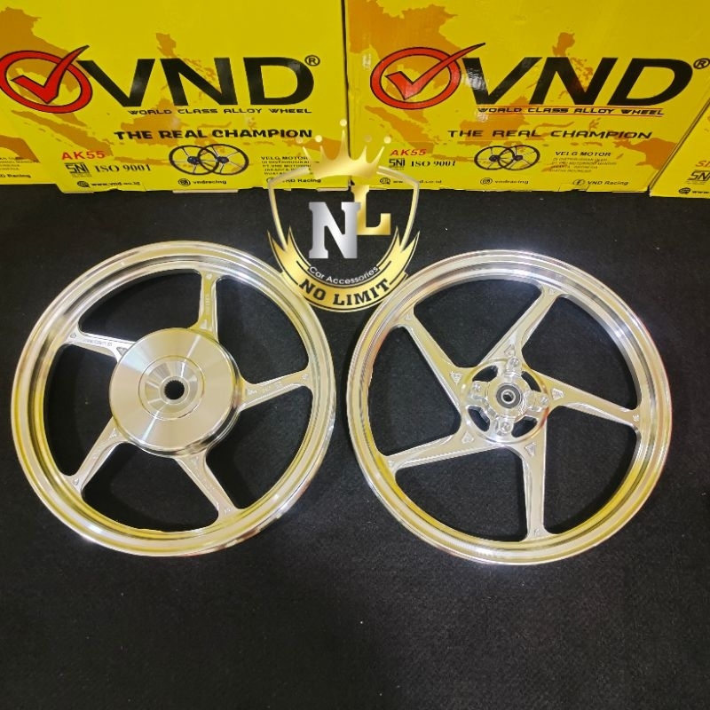 Jual Velg racing vnd ak 55 ring 14 Mio sporty smile Mio old/Vario 125 150 160/beat Scoopy Genio ...