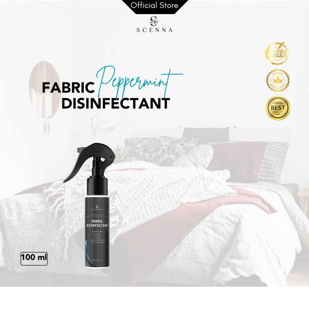 Jual Scenna Disinfectant Fabric Spray Peppermint 100Ml | Shopee Indonesia