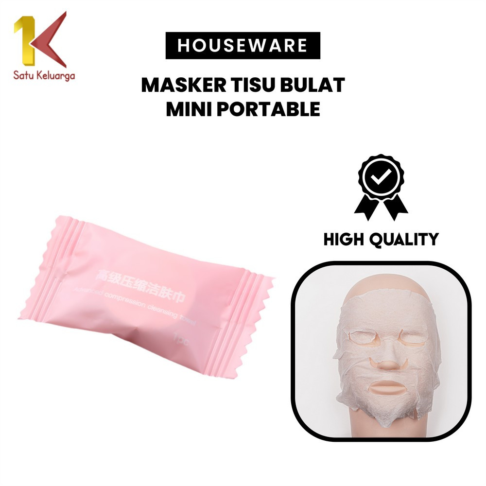 Jual 1K Tisu Bulat Mini Portable K142 Tisu Kering Mini Traveling Tissue ...