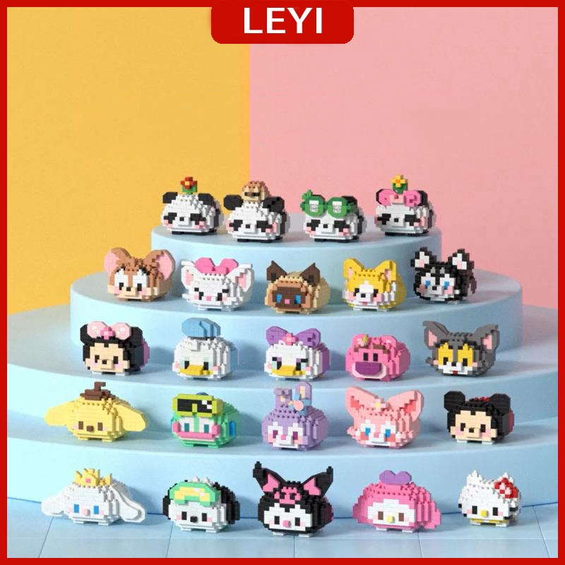 Jual Nano Block Model Mainan Animasi Sanrio Bahagia 3D Edukasi mainan ...