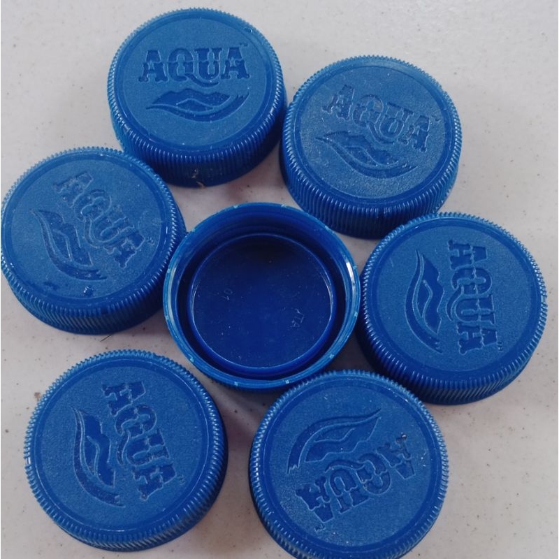 Jual Tutup botol aqua bekas(330 ml)100 pcs | Shopee Indonesia