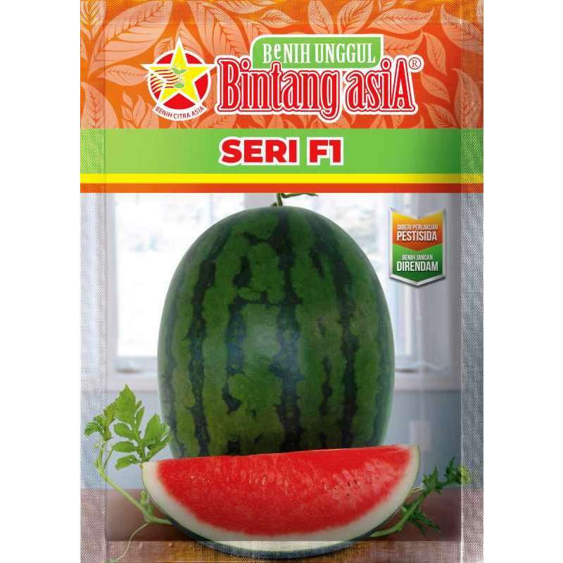 Jual Benih/Bibit Semangka Seri F1 20 GR/Semangka Seri BCA/Bintang Asia ...