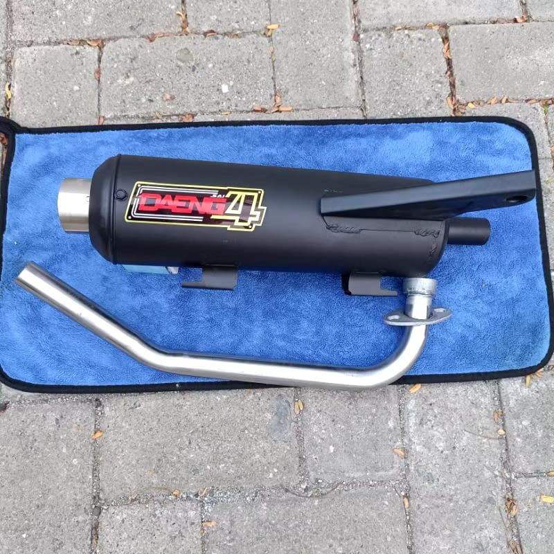 Jual Daeng Sai4 Exhaust Open pipe Stainless 1set Click 125/150i ...