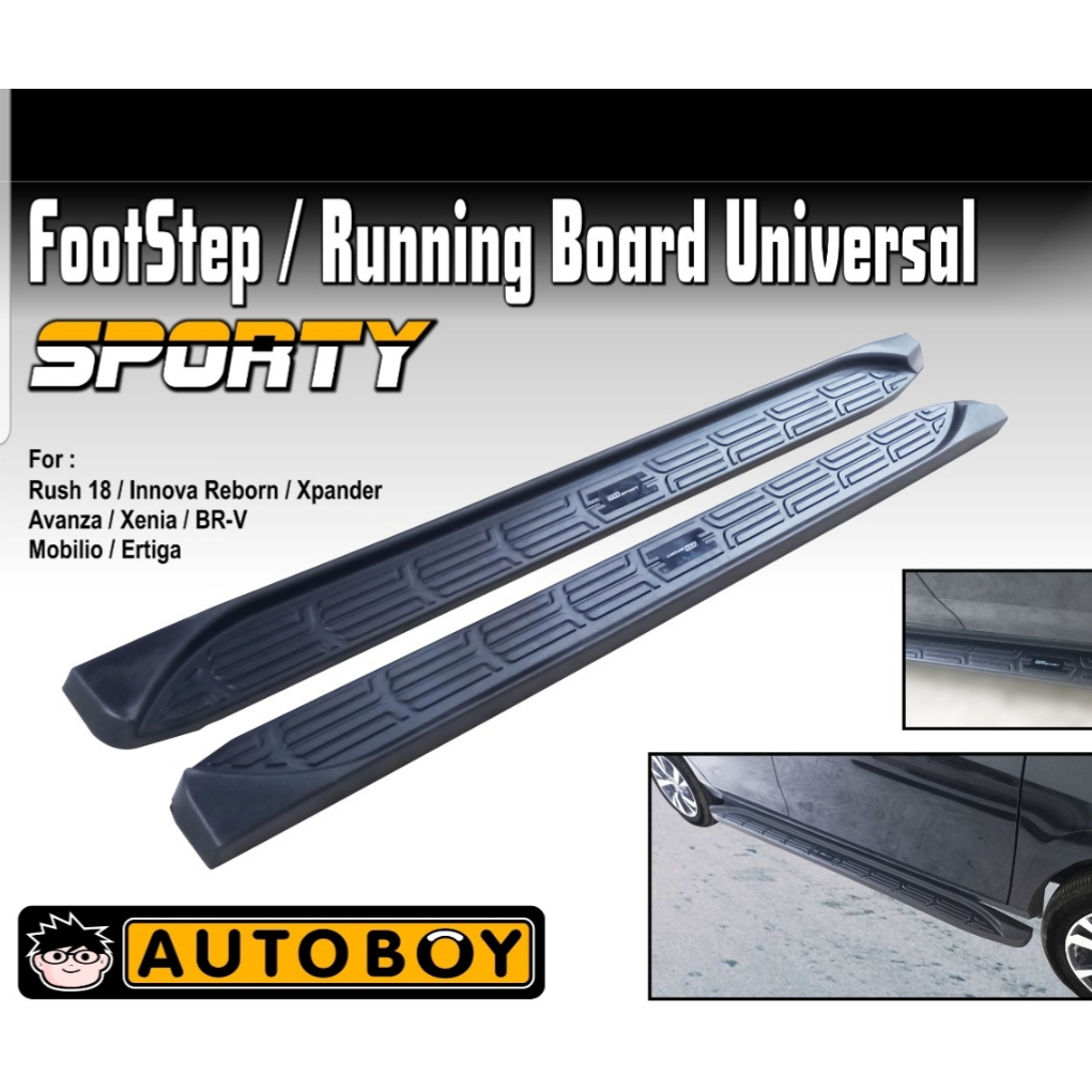 Jual Footstep Samping Mobil Foot Step Pijakan All New Rush / Innova ...