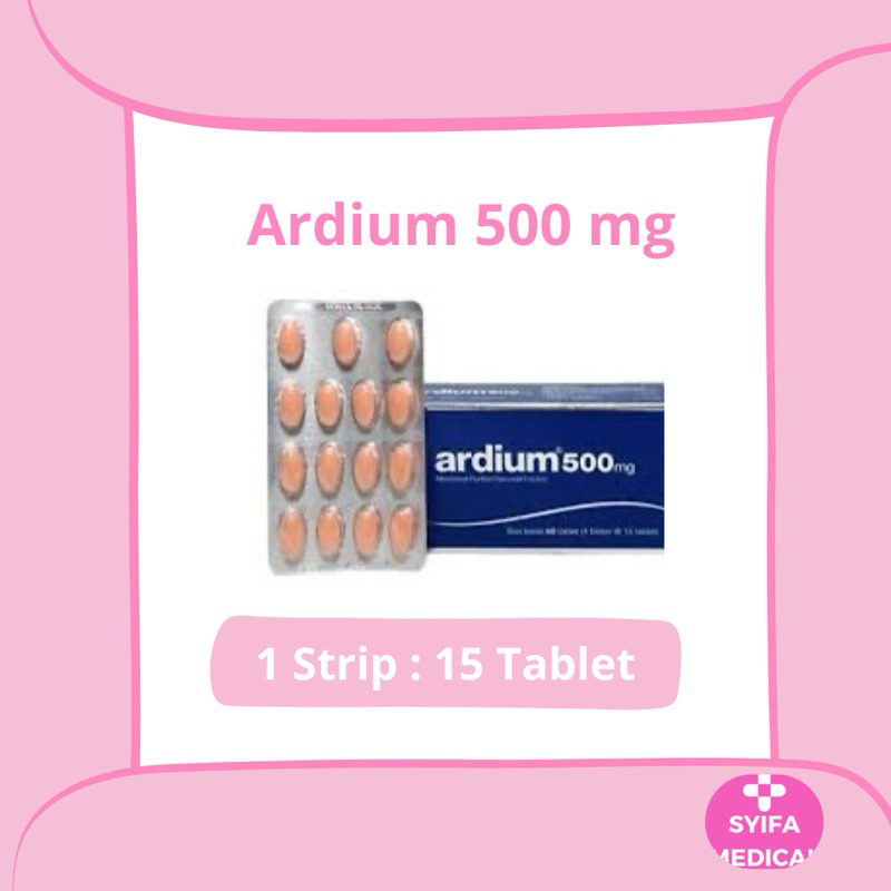Jual Ardium 500 mg 15 Tablet | Shopee Indonesia