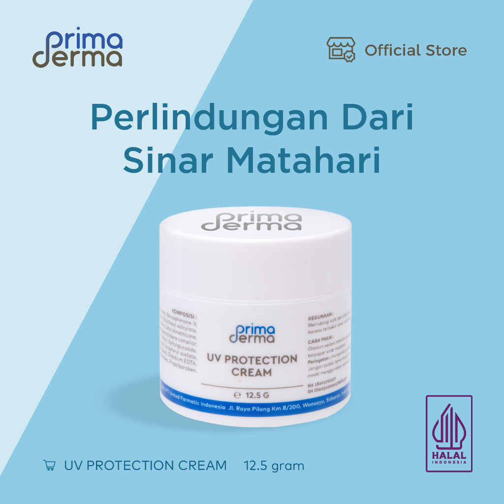 Jual PRIMADERMA UV Protection Cream 12.5 gr | Shopee Indonesia