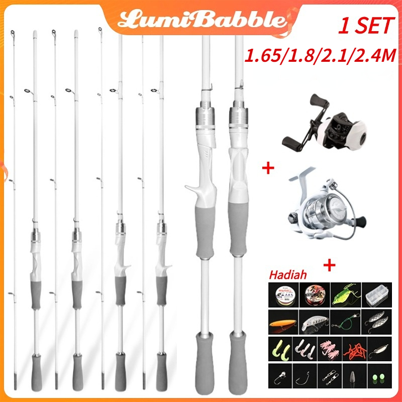Jual Set Joran Pancing Set Ultralight Joran Serat Karbon dan Gulungan ...