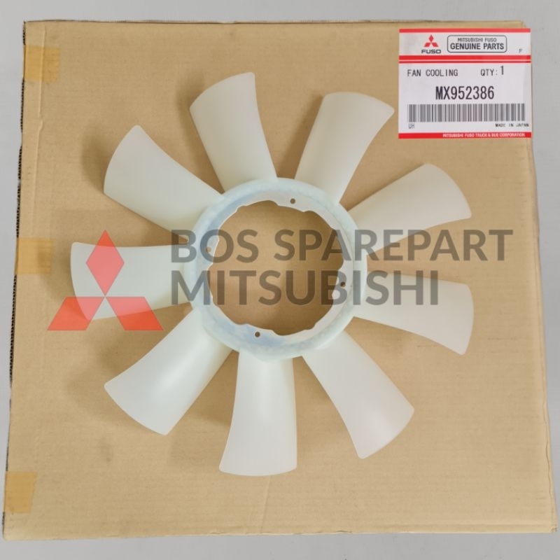 Jual KIPAS RADIATOR NEW CANTER EURO 4 ORIGINAL MITSUBISHI | MX952386 ...