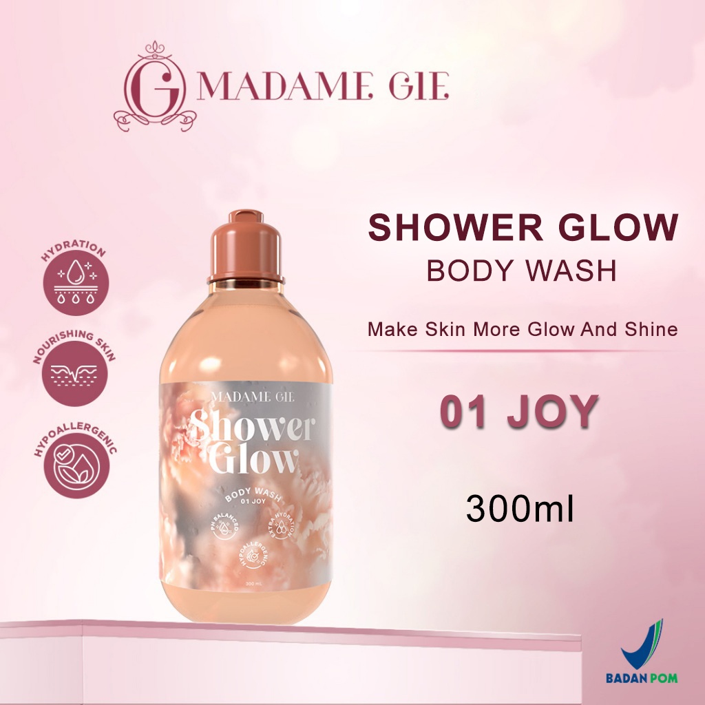 Jual Madame Gie Shower Glow Body Wash 01 JOY 300 ml - Sabun Mandi Cair ...