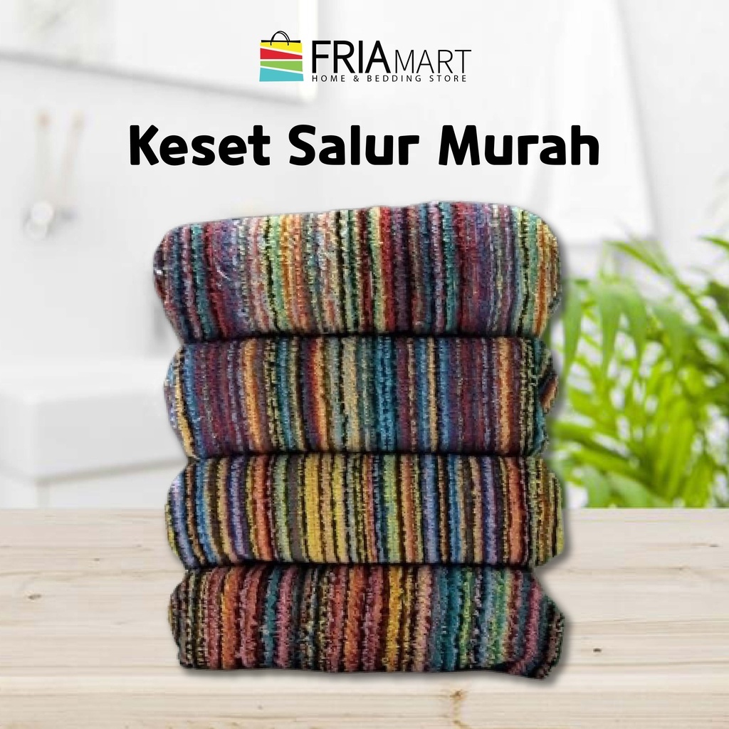 Jual Keset Handuk 40X60 MOTIF RANDOM / MOTIF SALUR Murah FRIAmart ...