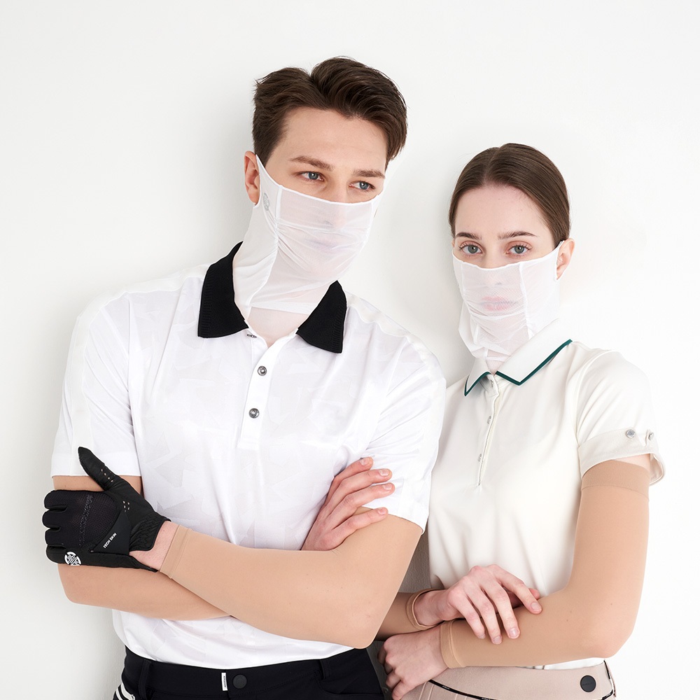 Jual Techskin UV Blocking Ear Hanging Cool Mesh Mask White | Shopee ...