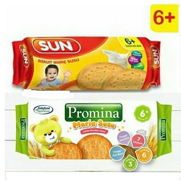Jual Biskuit MARIE susu Roll baby 6+ / Promina / Sun / isi 150gr / 80gr ...