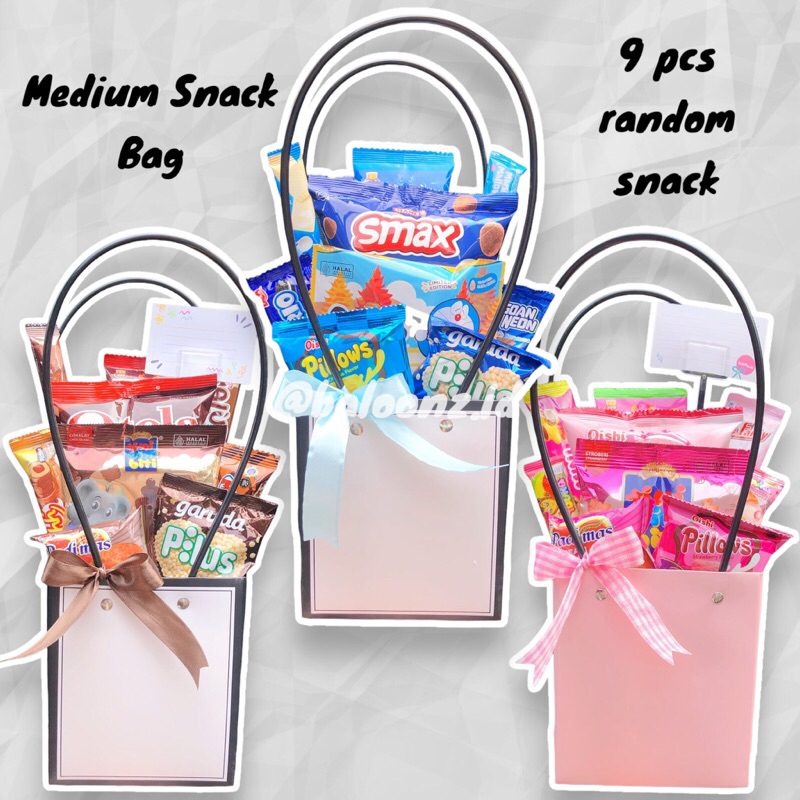 Jual (BACA DESKRIPSI) MEDIUM SNACK BAG/BUKET SNACK | Shopee Indonesia
