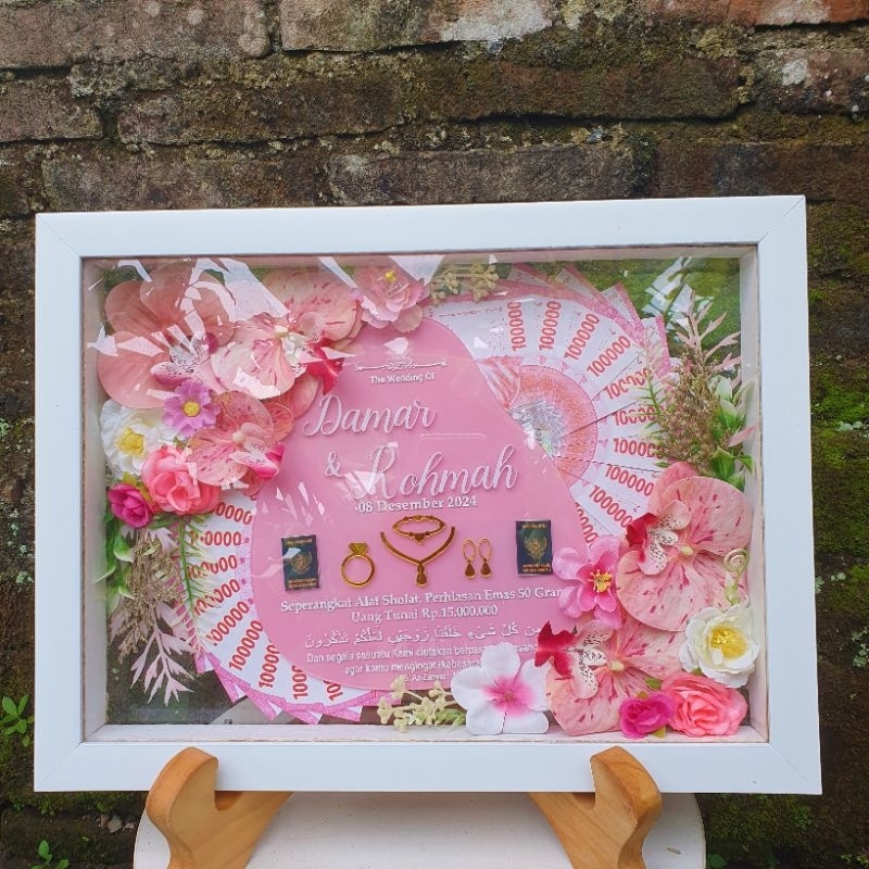 Jual Mahar Pernikahan Akrilik Mahar Rustic Mahar Estetik Mahar Murah