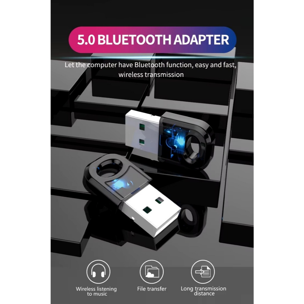 Jual USB Dongle RTL8761B, Nirkabel BT5.0 Bluetooth Adapter untuk PC ...
