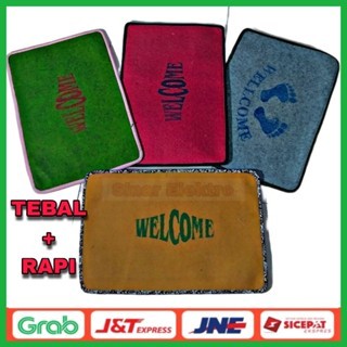 Jual Keset Kaki Welcome / Alas Kaki Warna Bahan Bagus | Shopee Indonesia