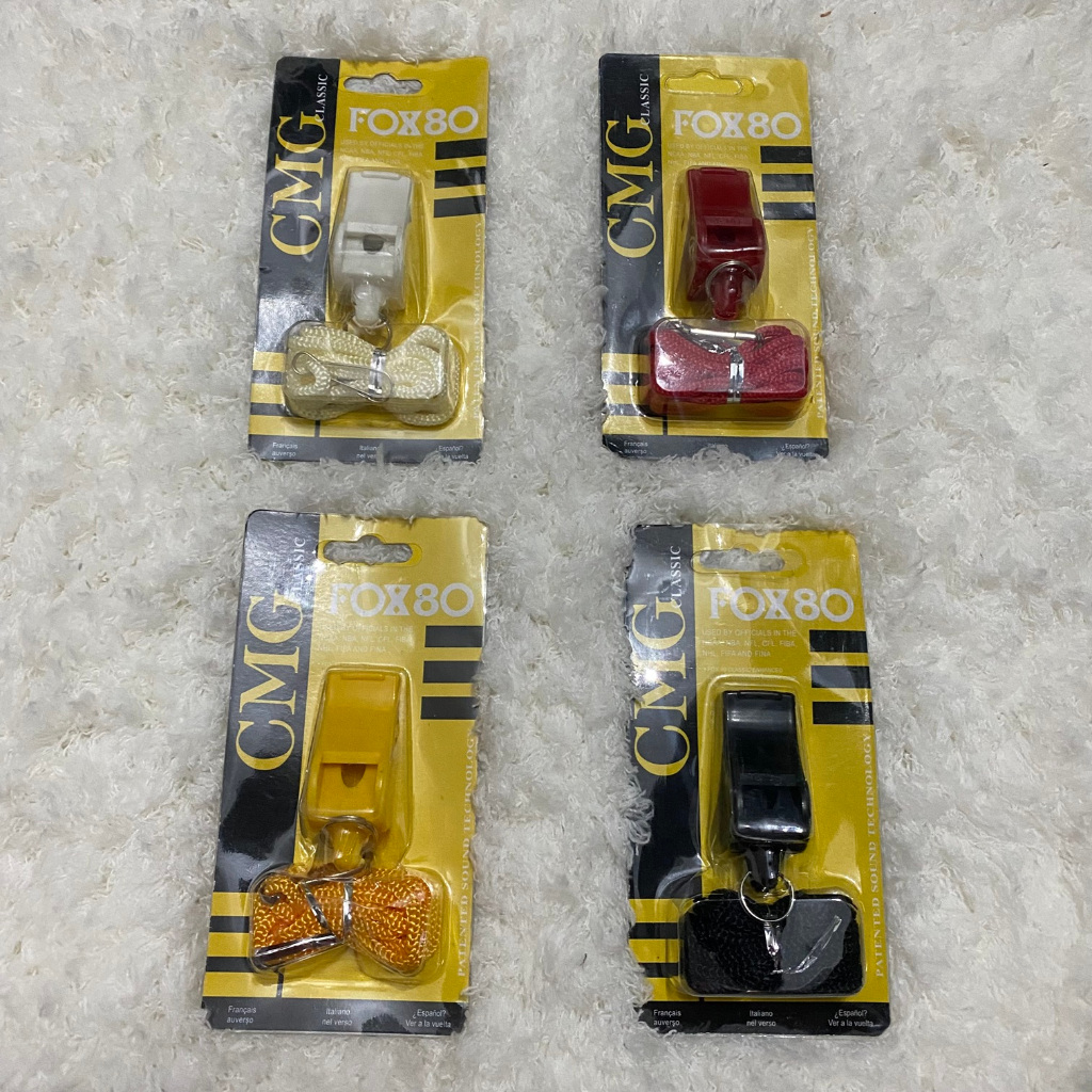 Jual Peluit Fox 80 Pluit Wasit Parkir Pramuka Outdoor Olahraga Camping ...
