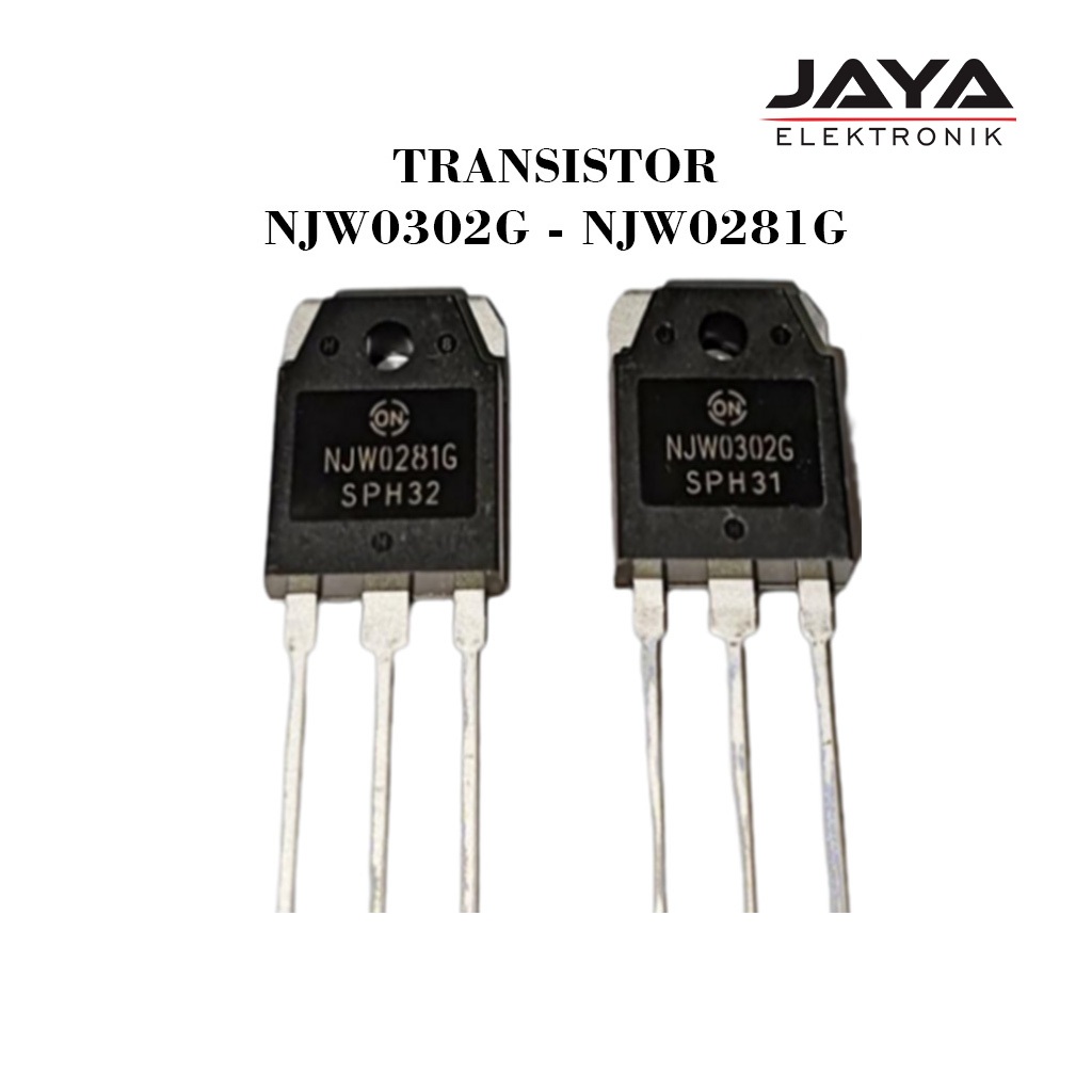 Jual Transistor NJW0281G NJW0302G ORIGINAL Per set/TR Ampifier audio system TR Final NJW0302 ...