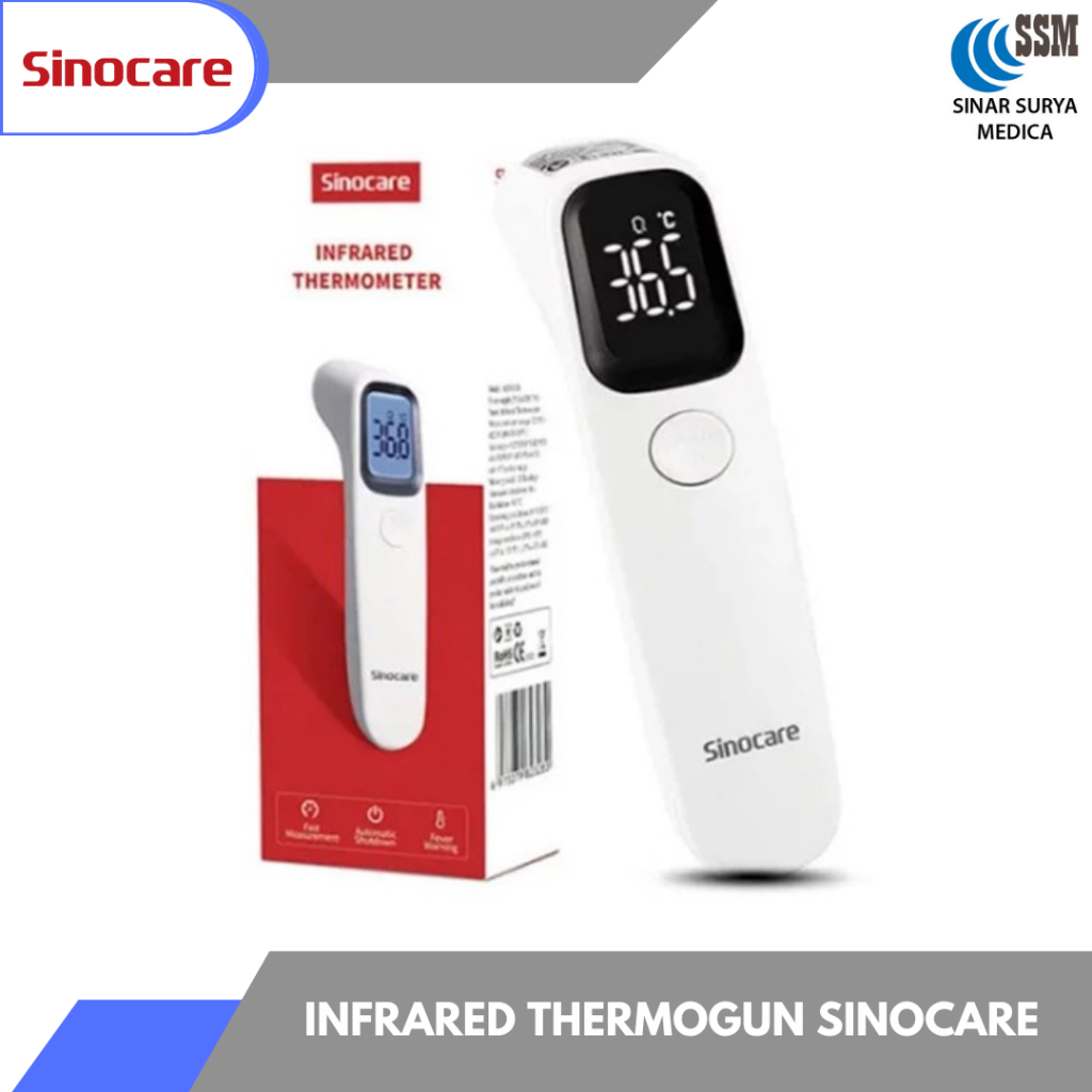 Jual Sinocare Termometer Digital / Thermometer Infrared AET-R1D1 ...