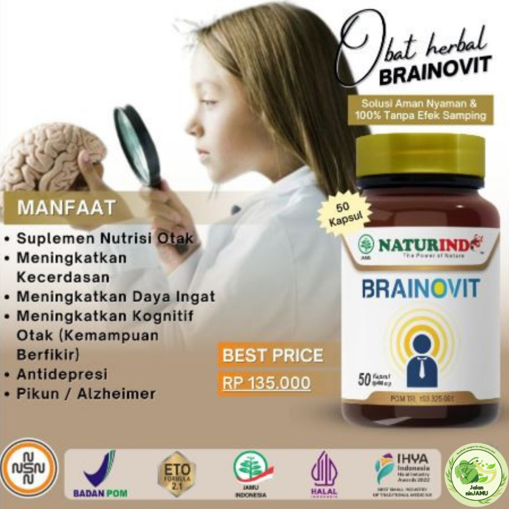Jual Vitamin ADHD Suplemen Meningkatkan Daya Ingat Suplemen Kecerdasan ...