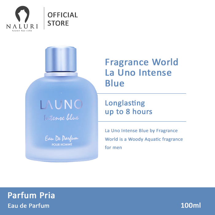 Jual Parfum Original Fragrance World La Uno Intense Blue EDP 100ml ...