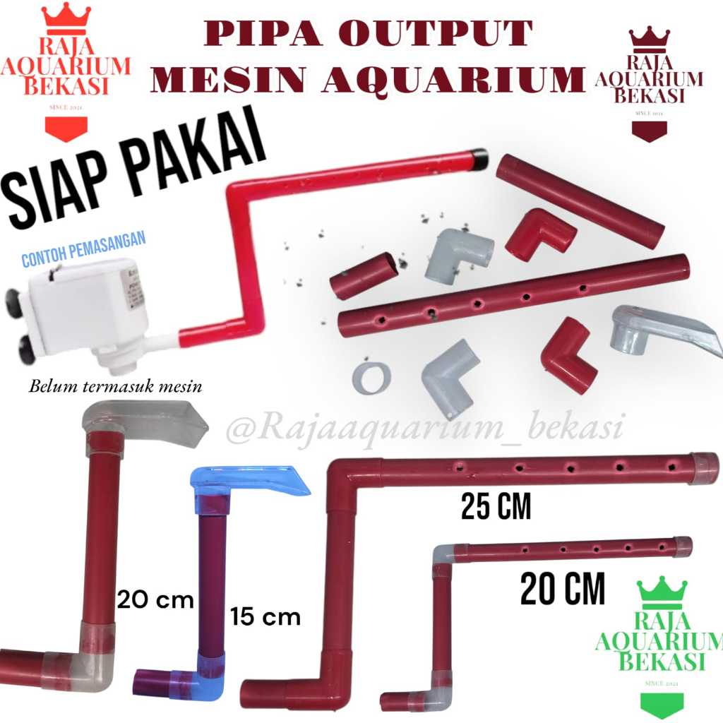 Jual Pipa Output Pompa Filter Aquarium | Shopee Indonesia