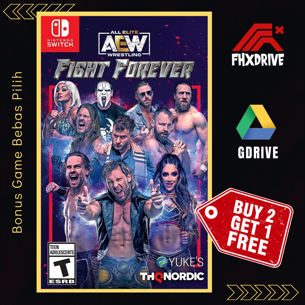 Jual AEW FIGHT FOREVER | FORMAT XCI NSP NSZ | UNTUK EMULATOR PC/ANDROID DAN NINTENDO SWITCH CFW ...