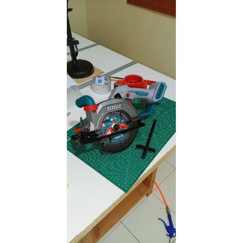 Jual bekas review. mini circular saw total cordless TSLI1402 unit only ...