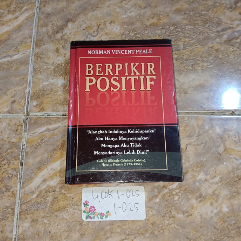 Jual Buku Berpikir positif by Norman Vincent | Shopee Indonesia