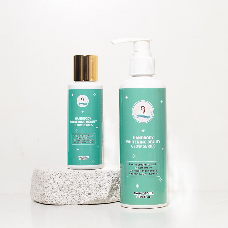 Jual (harga satuan) handbody whitening glow series 100ml & 250ml ...