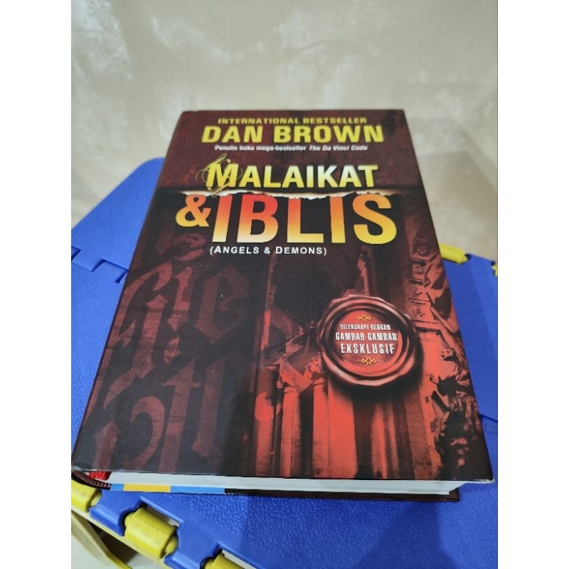 Jual Novel Ori Original Malaikat dan Iblis Angels & Demons Hard Cover HC angel demon dan brown ...