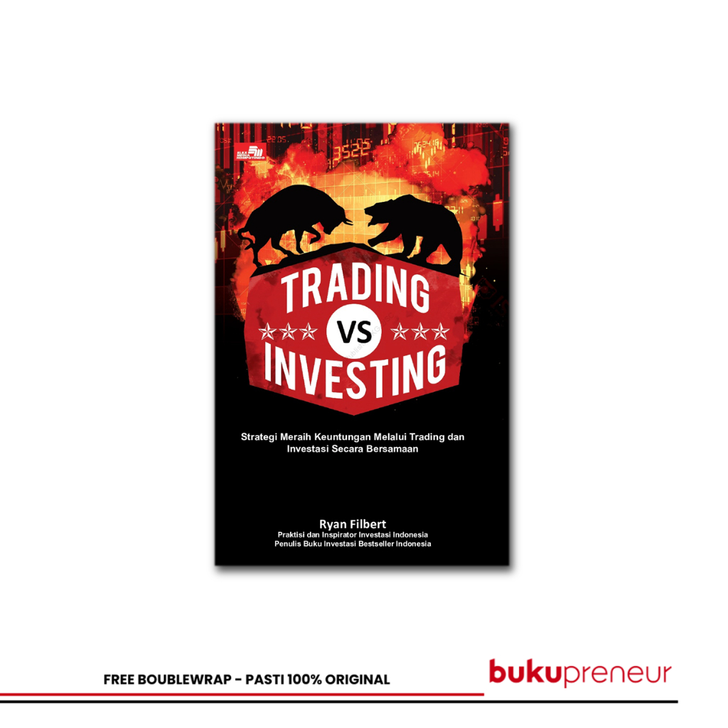 Jual Bukupreneur - Trading Vs Investing - Ryan Filbert | Shopee Indonesia