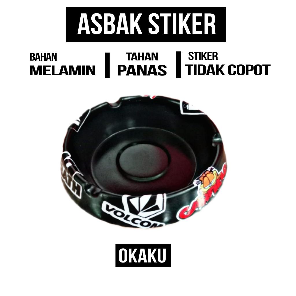 Jual Asbak Rokok Aesthetic / Asbak Melamin / Asbak Cafe / Bentuk Bulat ...