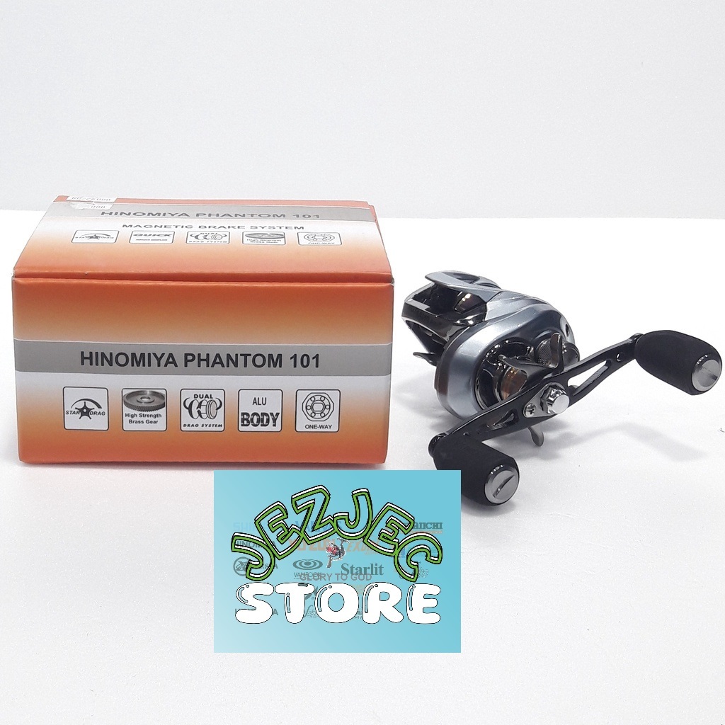 Jual REEL BAITCASTING HINOMIYA PHANTOM 101 11+1BB | Shopee Indonesia