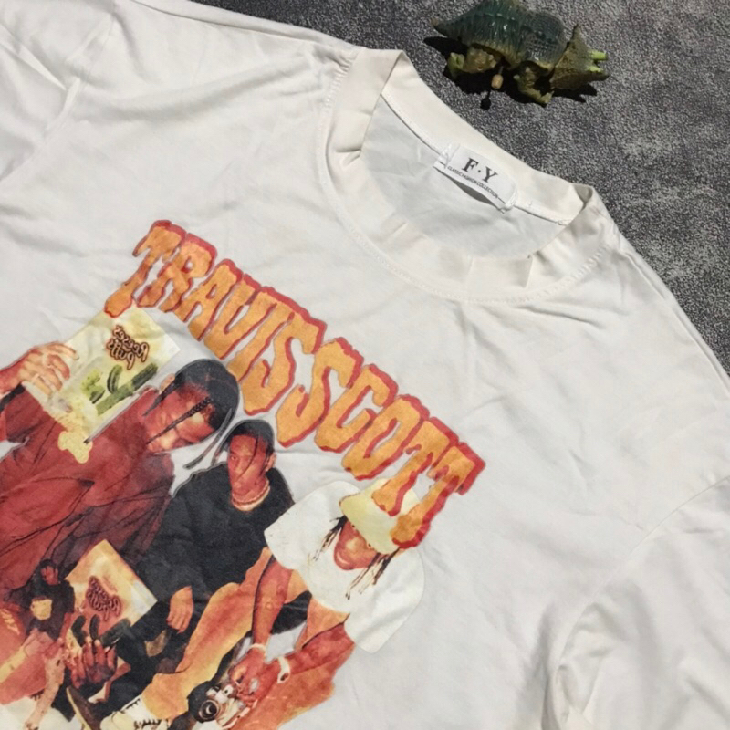 Jual [Thrift] Tshirt Fashion Art Travis Scott | Shopee Indonesia