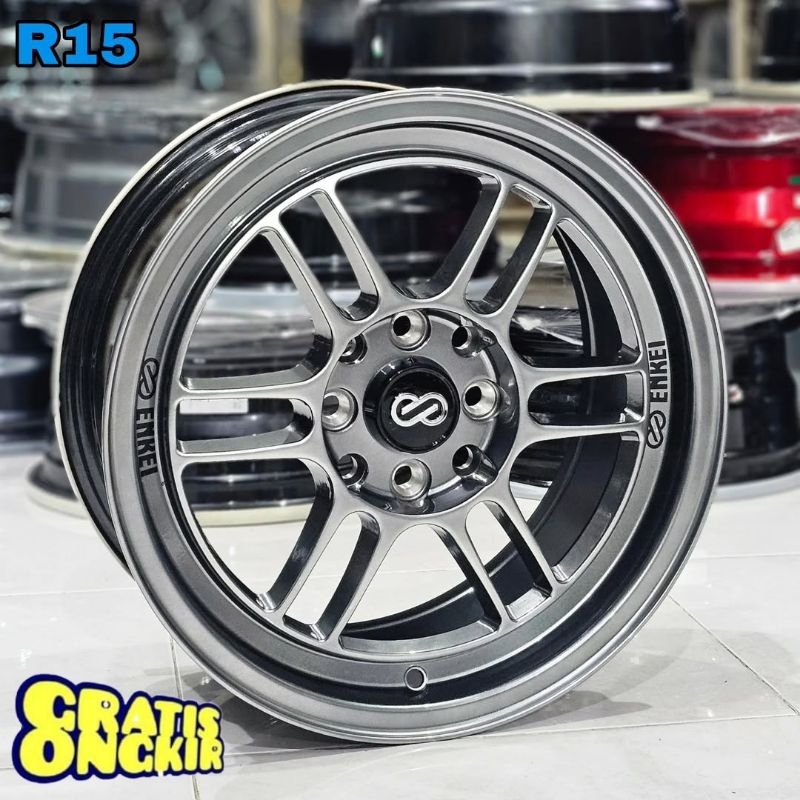 Jual velg mobil R15 ENKEI RPF1 LEBAR 7 PCD 4X100 - 4X114,3 velg Avanza Xenia Livina velg racing ...