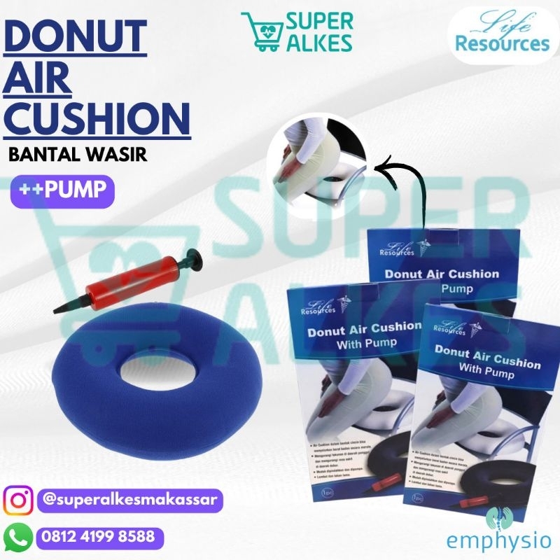 Jual BANTAL DONUT FREE PUMP | Shopee Indonesia